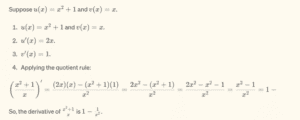 Using the Calculus Quotient Rule: A Complete Guide - Calculus Help